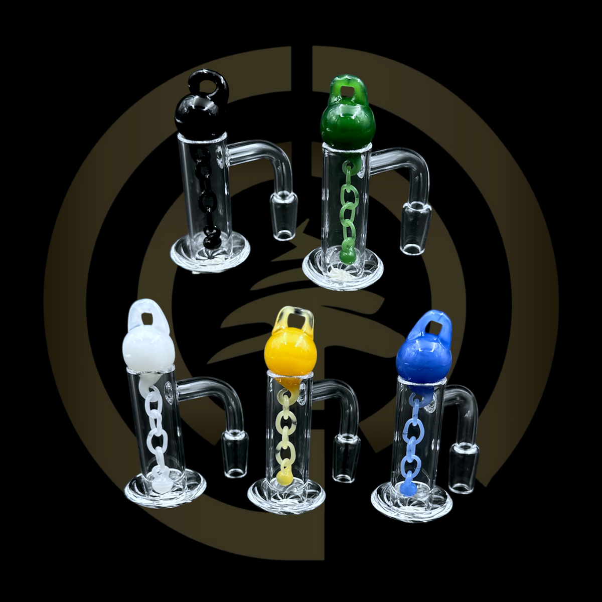 Quartz Banger - Ball and Chain Slurper Kit (14mm) – Golden Cedar Wholesale