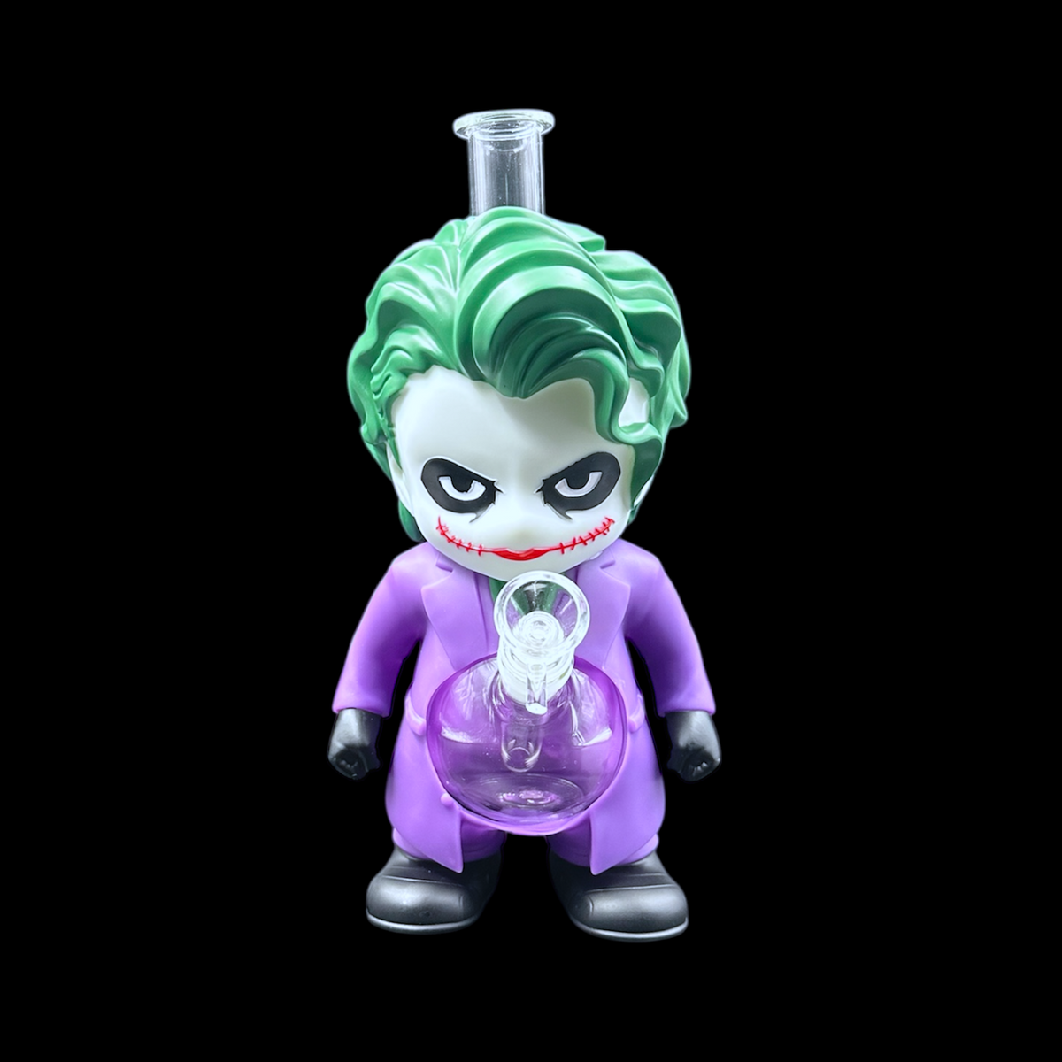 Glass Water Pipe - Baby Villain (12") – Golden Cedar Wholesale