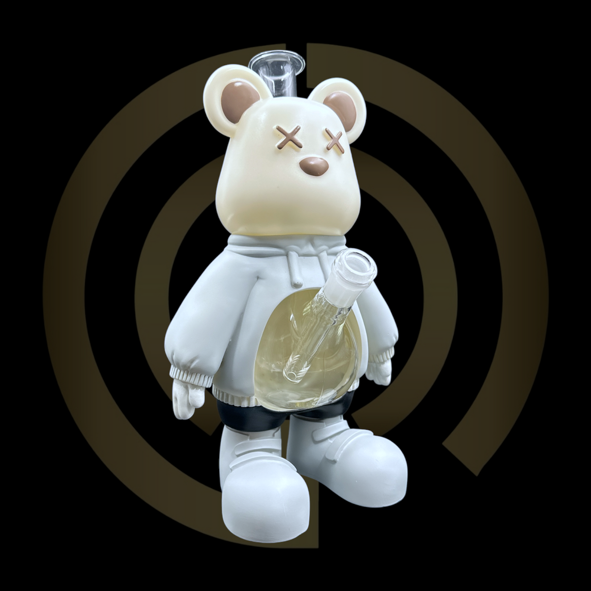 Glass Water Pipe - Cozy Bear (12") – Golden Cedar Wholesale