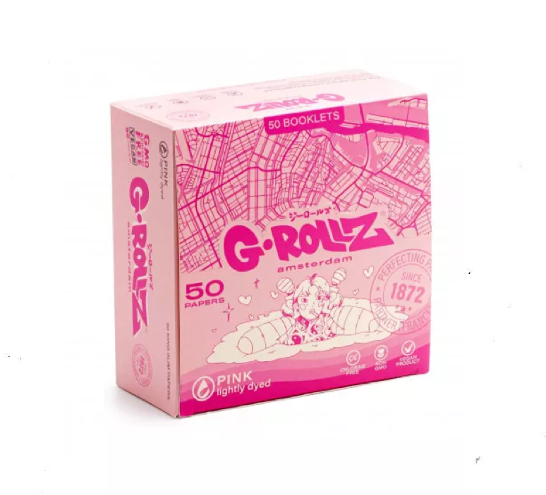 G Rollz Papers - Pink Papers (King Size Slim) – Golden Cedar Wholesale
