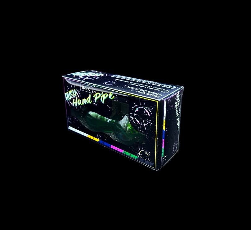 Inex Glass - Hush Smell Proof Hand Pipe (2.75") – Golden Cedar Wholesale