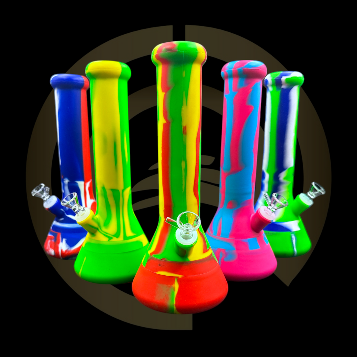Buy Foldable Silicone Water Pipe (7") for Smoking with Discounted Price ...