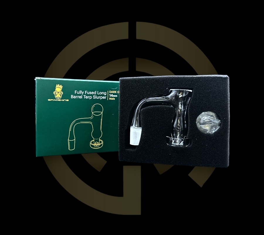 Space King Quartz Bangers - Fully Fused Long Barrel Terp Slurper (14mm ...