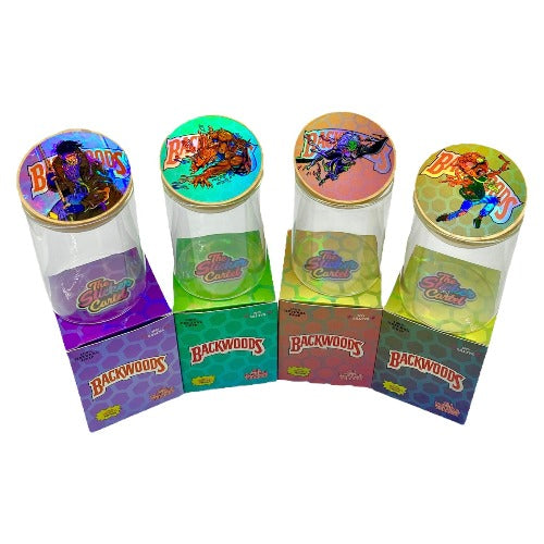 The Sticker Cartel - 3D Cap Glass Jars – Golden Cedar Wholesale