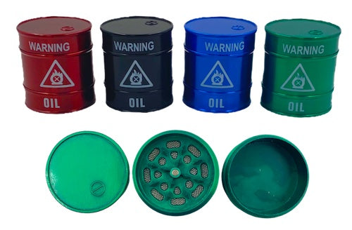 Grinder - Oil Barrel (1.6") – Golden Cedar Wholesale
